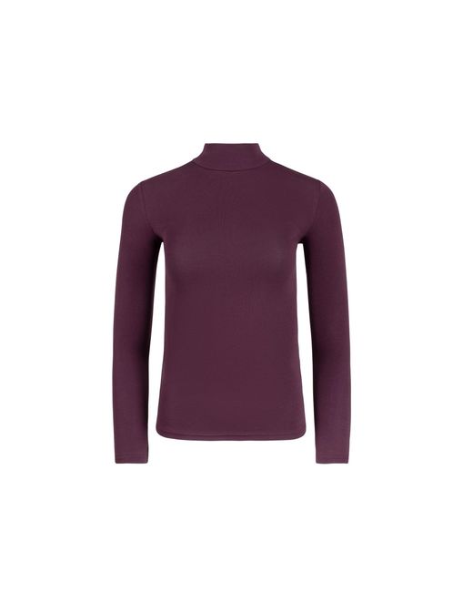 Loup Clothing Essential Turtleneck Plum in Purple | Lyst UK