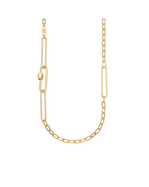 Scream Pretty Gold Mismatched Long Link Carabiner Chain Necklace In Metallic Lyst scream-pretty-gold-mismatched-long-link-carabiner-chain-necklace-in-metallic-lyst