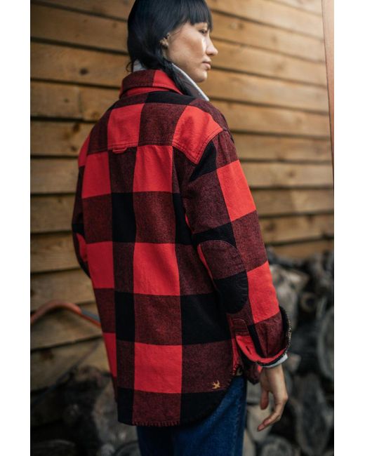 Damsons ' / Lumberjill Overshirt in Red | Lyst