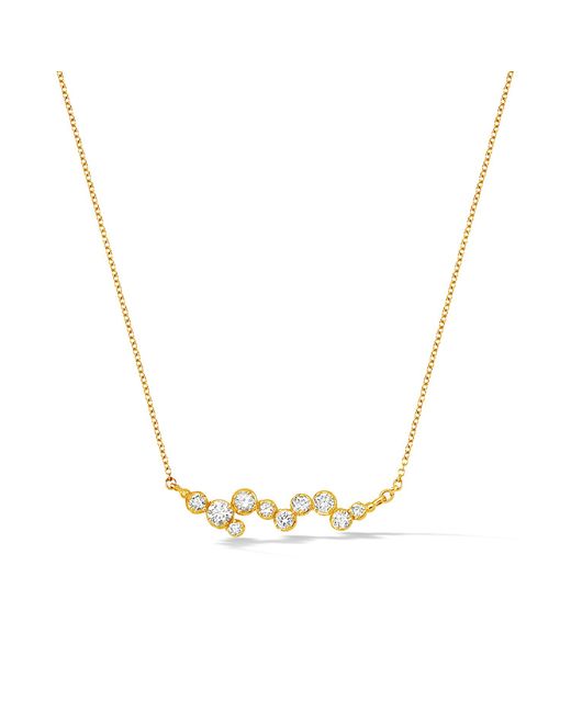 Dower & Hall Fine Stargazer Ten Diamond Pendant in Metallic | Lyst UK