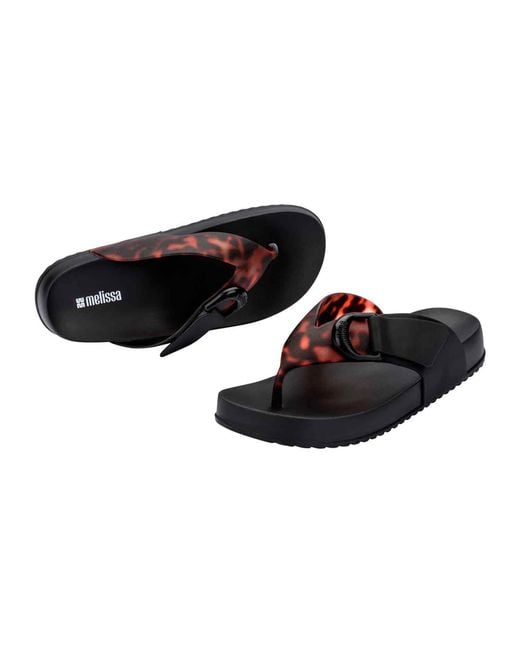 Melissa Cozy Thong in Black | Lyst UK