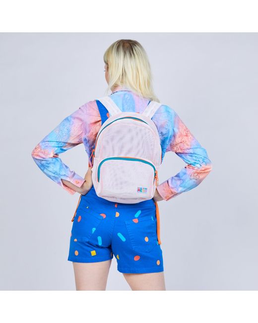 Mokuyobi Alpine Mesh Mini Backpack in Red | Lyst