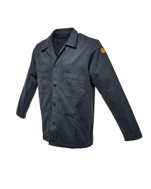 Arthur Beale Canvas Utility Jacket in Blue | Lyst