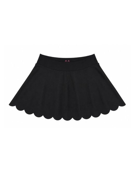 Altra Volta Smiley Tennis Skirt in Black | Lyst UK