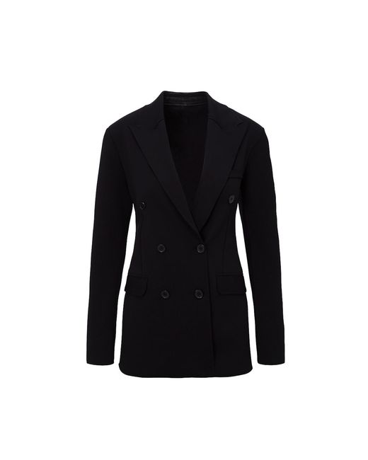 Commando Neoprene Ceo Double-Breasted Blazer in Black | Lyst UK