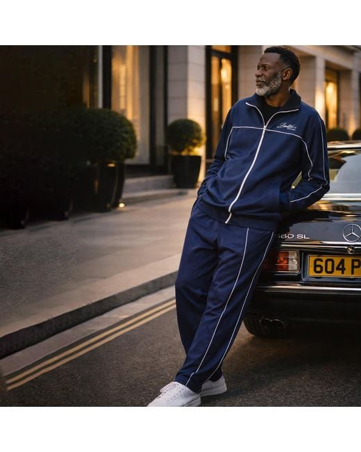 Freak Vault Astal Tracksuit Set in Blue for Men | Lyst UK