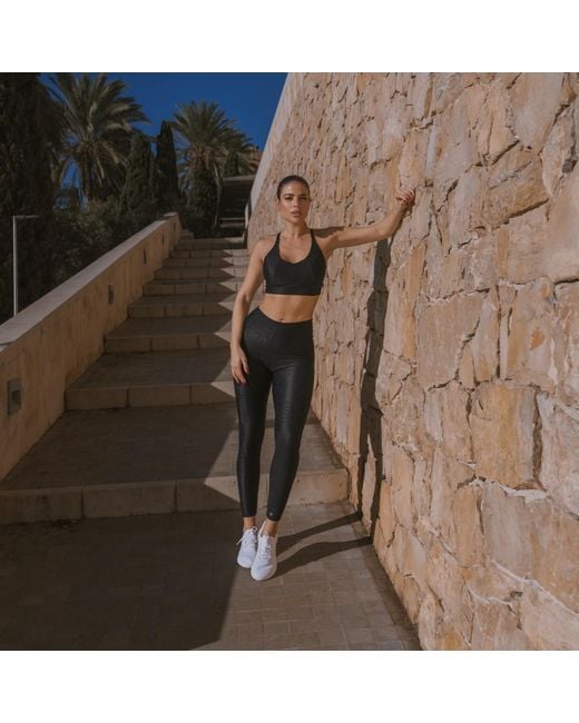 Befitnesslou Leopard Legging in Black | Lyst UK