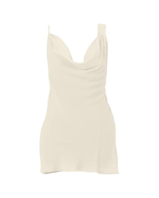 The Ethos Studio Laura Top in White | Lyst UK