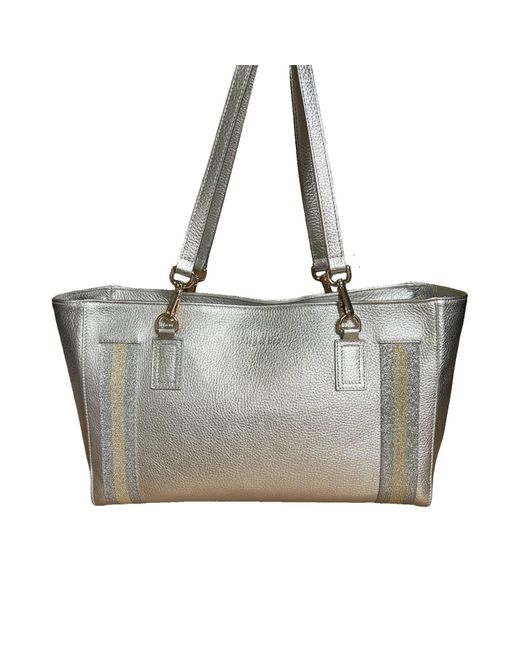 Meg & Bee London Mini Slouchy Tote Bag in Gray | Lyst