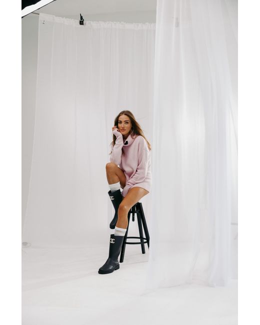 Mammu Couture Cashmere Sweater in Pink | Lyst UK