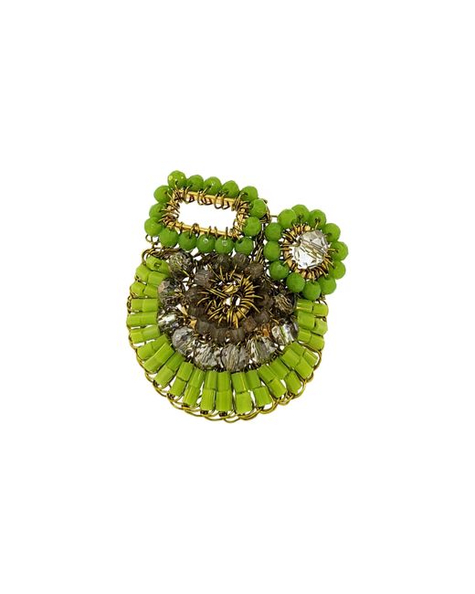 Lavish by Tricia Milaneze Neon Mix Althea Maxi Handmade Crochet Ring in ...