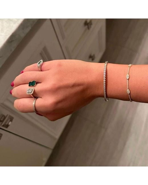 Neshi Designs Daniela Bracelet in Metallic | Lyst UK