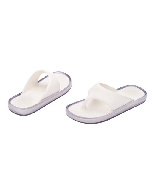 Melissa Float Flip Flop in White | Lyst