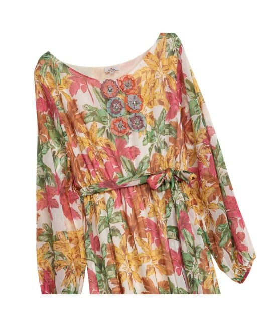 Niza Long Airy Dress Zanzibar | Lyst UK