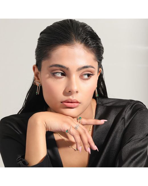 The Jewelz 14K Nixie Siren Ring For Gifting in White | Lyst