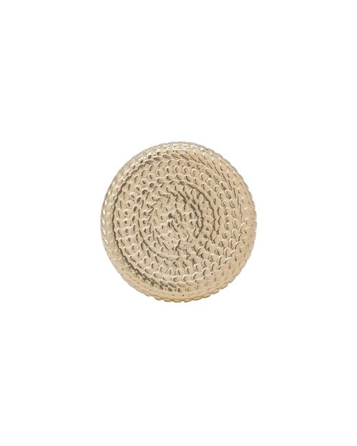 Marcia Moran Kinea Statement Round Ring in Natural | Lyst UK