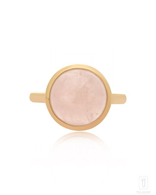 The Jewelz Eraya Blush Statement Ring For Christmas in Pink | Lyst