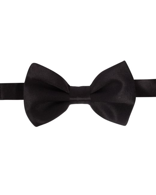 LE COLONEL Silk Kid Bow Tie in Black for Men | Lyst UK