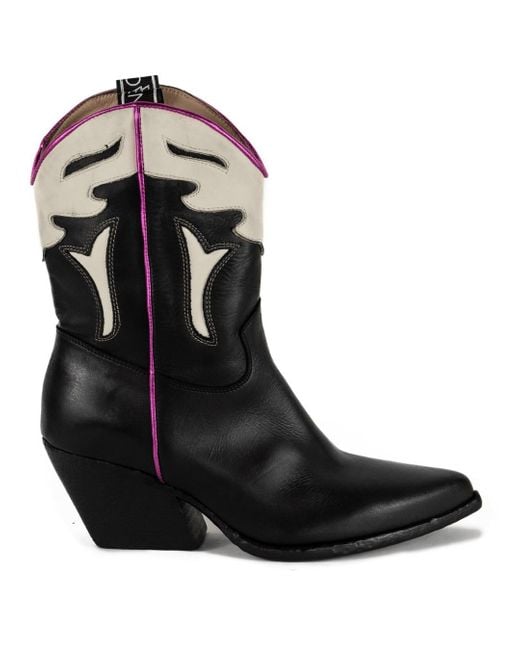 Keith Scarrott Shoes Nuvola Cowboy Boot in Black | Lyst