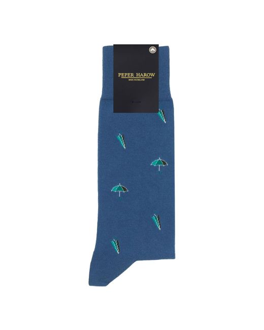 Peper Harow - Made in England Umbrella Socks – in Blue for Men | Lyst UK
