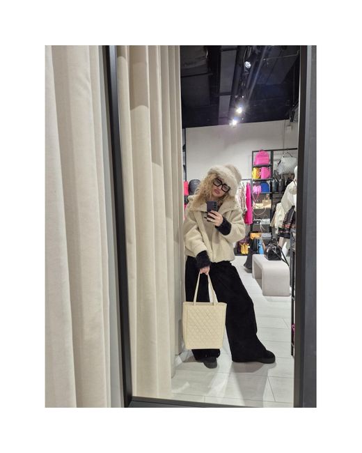 Laura Olaru Gianna Quilted Leather Bag in Red | Lyst