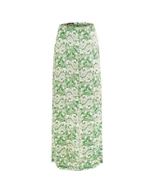 Morrato Bali Satyen Maxi Skirt Dakhla Akhdar in Green | Lyst