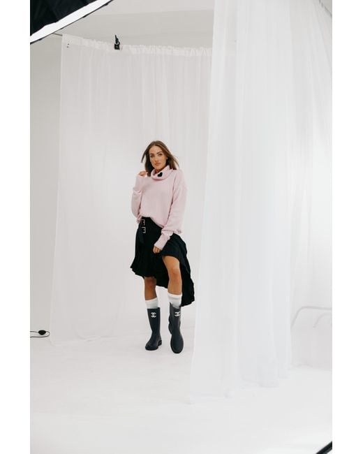 Mammu Couture Cashmere Sweater in Pink | Lyst UK