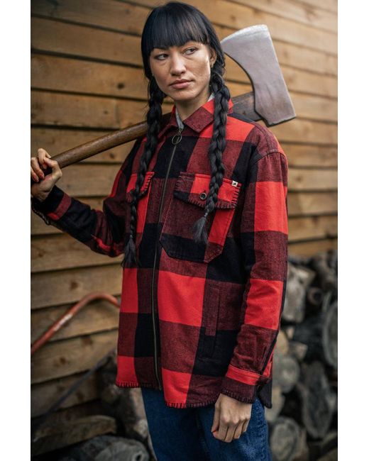 Damsons ' / Lumberjill Overshirt in Red | Lyst