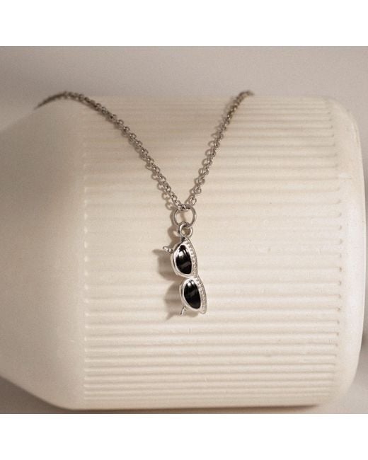 Diamonbliss Marilyn Monroe Sunglasses Charm in Metallic | Lyst