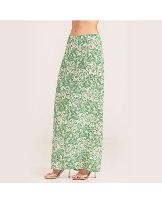 Morrato Bali Satyen Maxi Skirt Dakhla Akhdar in Green | Lyst