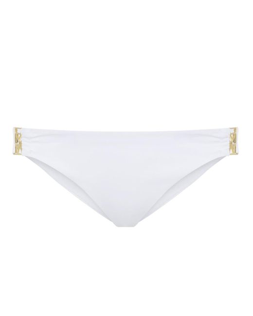 Leyla Maya Ltd Kate Bikini Bottoms in White | Lyst UK