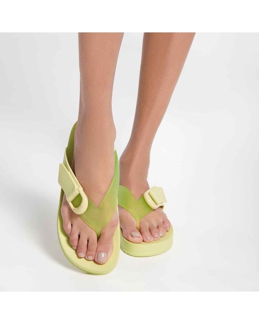 Melissa Cozy Thong in Green | Lyst
