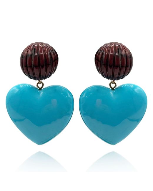 Michael Nash Jewelry Amour Carved Tortoise Pierced Resin With Heart ...