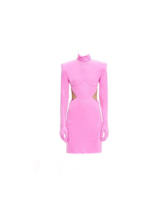 Monosuit Dress Hang Out Long Sleeves in Pink | Lyst UK