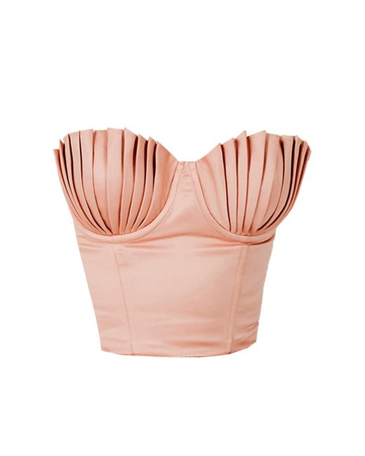 La Musa Peach Mermaid Set in Pink | Lyst
