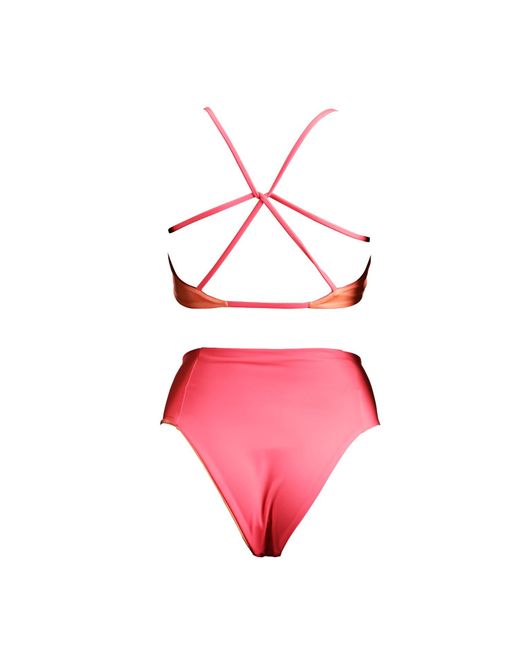 CORAL REEF SWIM Neon Tetra Bikini in Pink | Lyst
