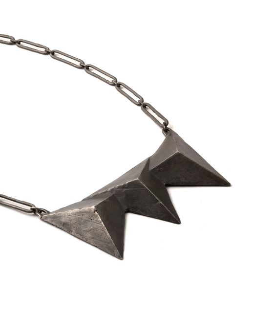 Zula Jewelry + Design Triple Triangle Breast Plate Necklace, Ancient ...