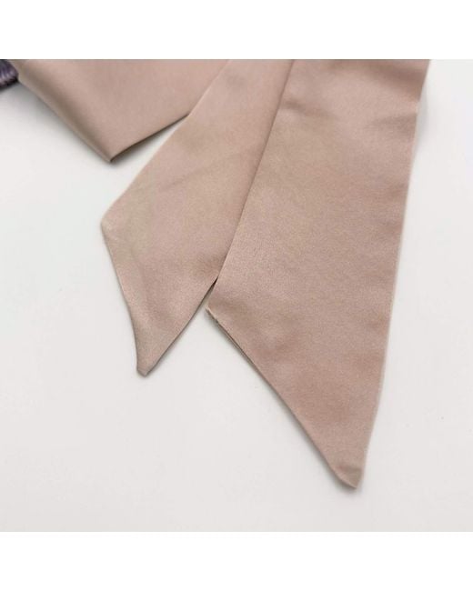 Hi Silk And Reversible Mulberry Silk Bonnet With Ties in Purple | Lyst UK