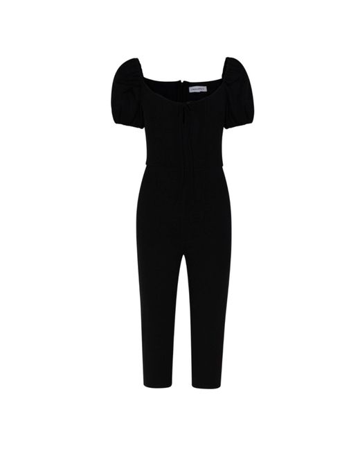 Circular Path Jill Romper in Black | Lyst UK