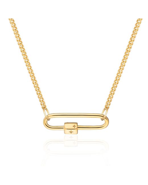Scream Pretty Gold Long Link Carabiner Curb Chain Necklace In Metallic Lyst scream-pretty-gold-long-link-carabiner-curb-chain-necklace-in-metallic-lyst