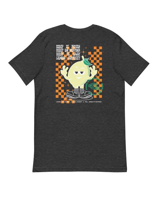 Anchor and Crew Heather Lemon Fresh Dial-A-Local Organic Cotton T-Shirt ...