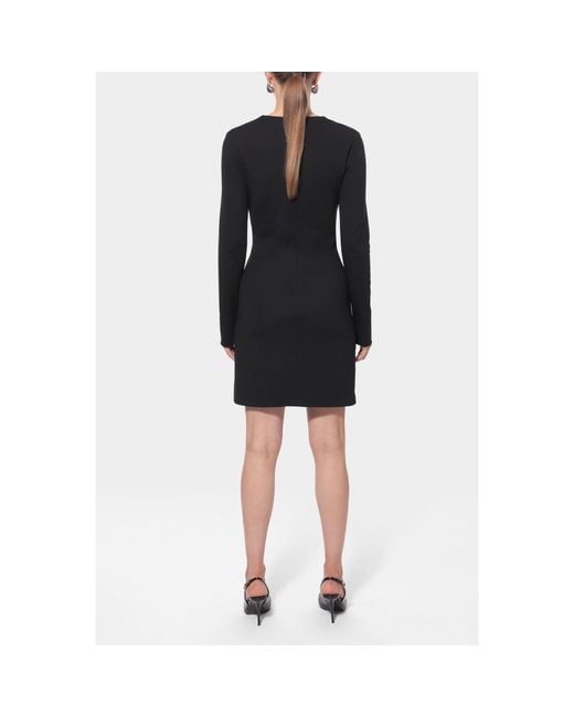 AGGI by HALEWSKI Peggy Asymmetrical Mini Dress With Long Sleeves in ...