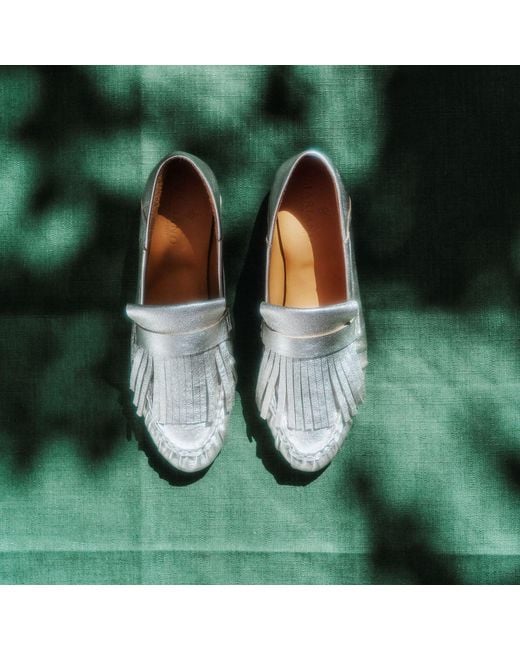 Mariano Shoes Constância Loafer in Natural | Lyst UK