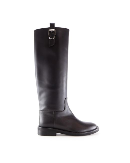 Notabene Andora Boots, Dark Leather in Black | Lyst UK