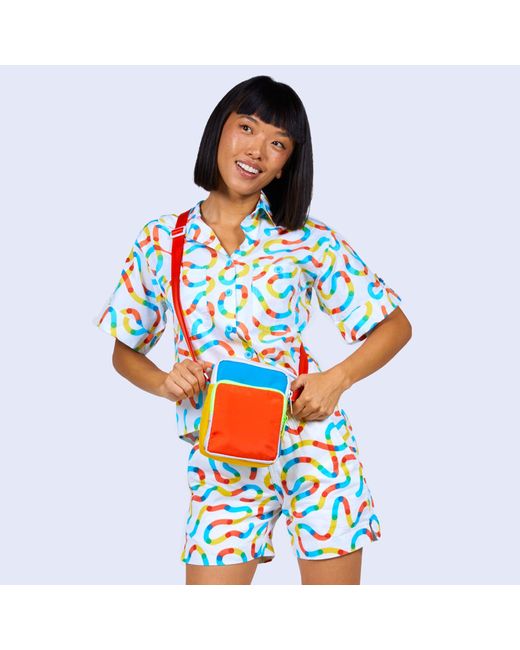 Mokuyobi Space Wonder Sidekick Sling in Orange | Lyst