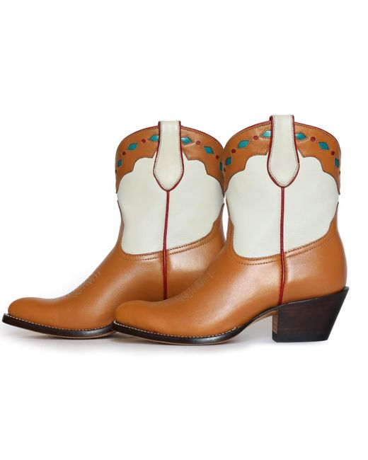 Fraulein Boot Company Neutrals / Grocery Store Cowboy Boot in Brown | Lyst