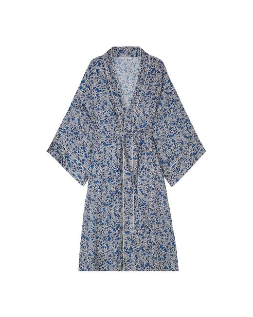 Lily and Lionel Corina Aster Robe in Blue | Lyst