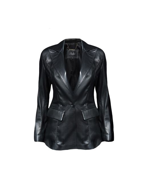 Budoar Atelier Bomber Blazer in Black | Lyst