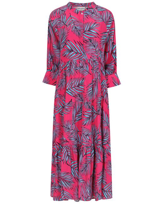 Mercy Delta Wollaton Dress Long Island Bubblegum in Purple | Lyst UK