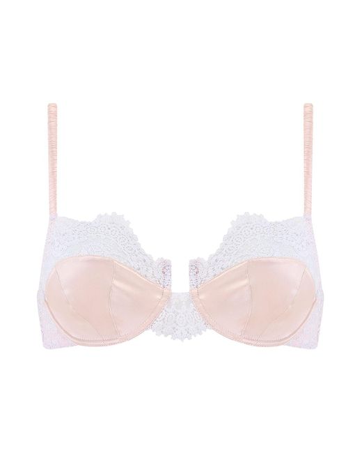 Scarlett Gasque The Strawberry Shortcake Underwired Bra in Pink | Lyst